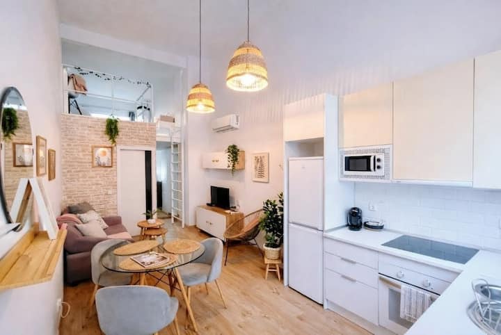 Tourist Licensed Loft • 6 Stops To Center • Ac+2br - Madrid