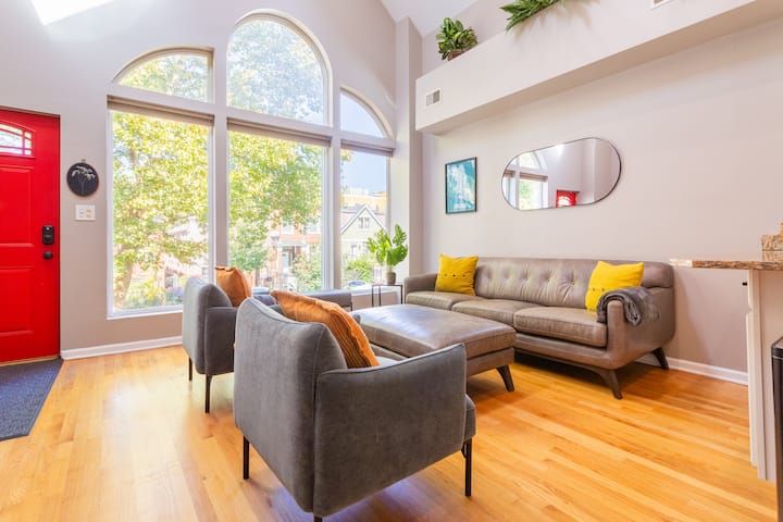 Lofted Space W/ Rooftop Deck - Family Friendly - Ravenswood - Chicago