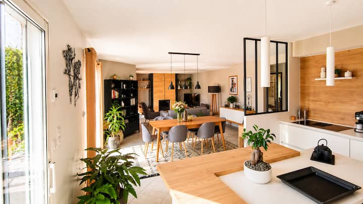 Logis Pomaria - Maison Standing - Piscine Privée - Chalonnes-sur-Loire