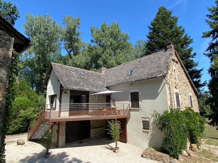 Gîte Del Mas - Nature Et Jacuzzi - Villefranche-de-Rouergue