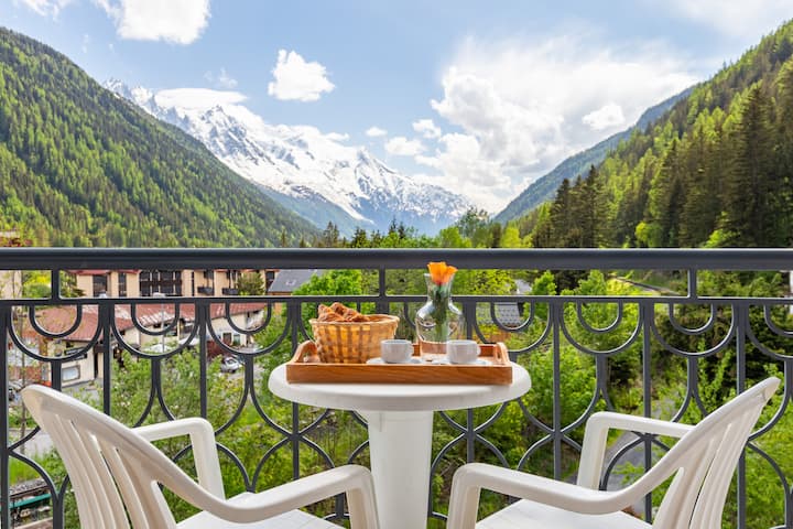Mont Blanc View With Private Sauna - Chamonix