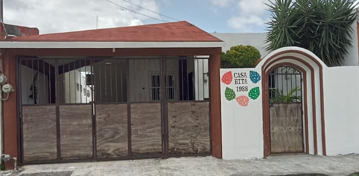 Casa Bita (2 Recamaras, Wifi, A/c, T.v., Parking) - Cozumel