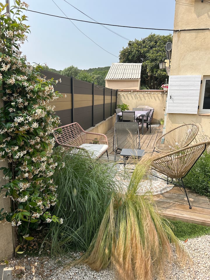 Maison Villeneuve Loubet 2km Mer Piste Cyclable - Saint-Laurent-du-Var