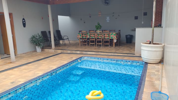 "Casa Nascer Do Sol Com Piscina Aquecida Solar" - Olímpia
