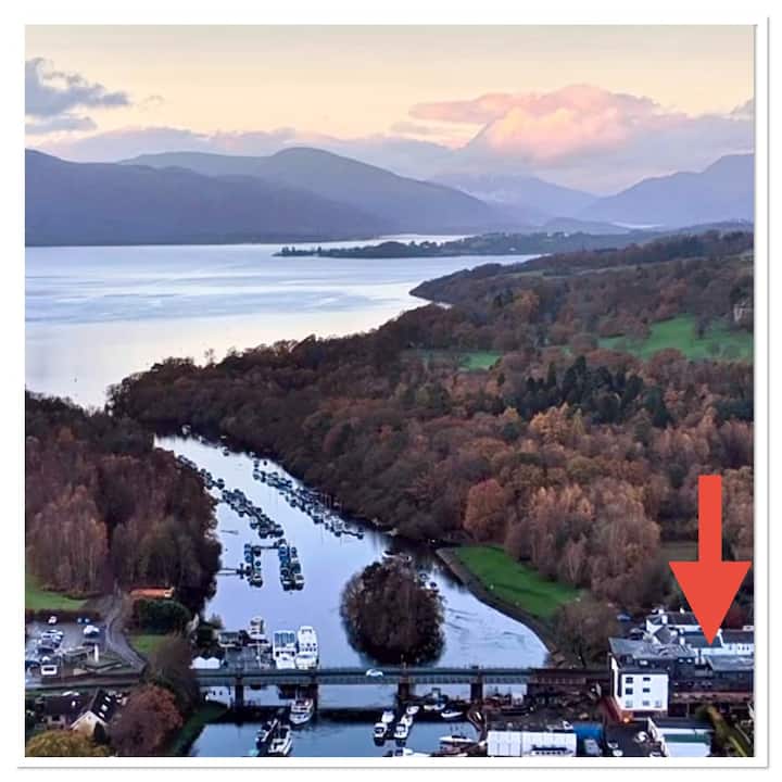 Riverside View Apartment In Balloch, Loch Lomond - Balloch