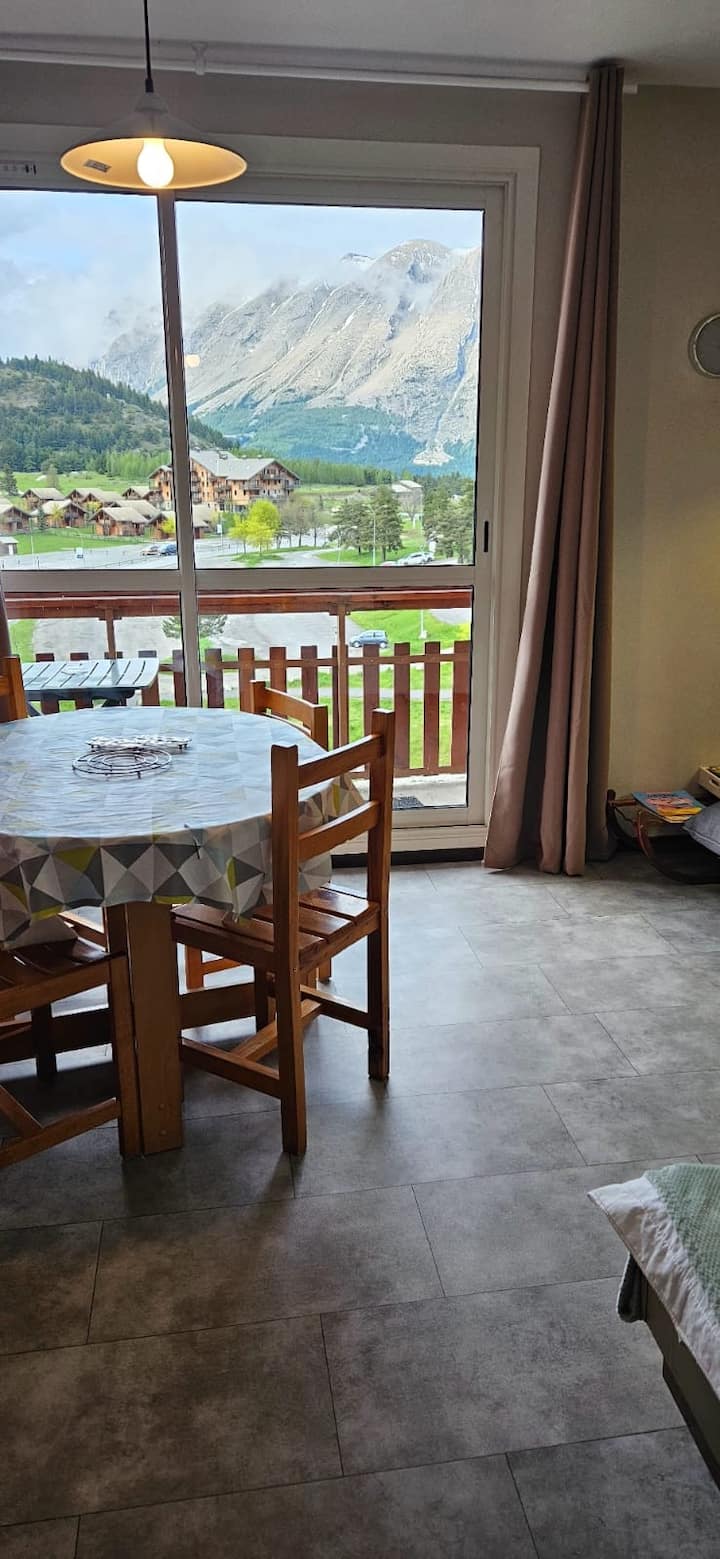 Studio Lumineux Et Cosy Vue Montagne 7è éTage - Super Dévoluy