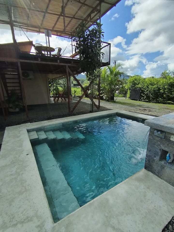 Arenal Volcano House / Deck And Hammock View - Costa Rica