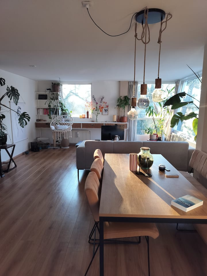Prachtig Ruim, Gezellig Appartement. Gelegen Tegenover De Ingang Van Het Julianapark. Met 10 Min Fietsen In Het Centrum Van Utrecht. - Utrecht