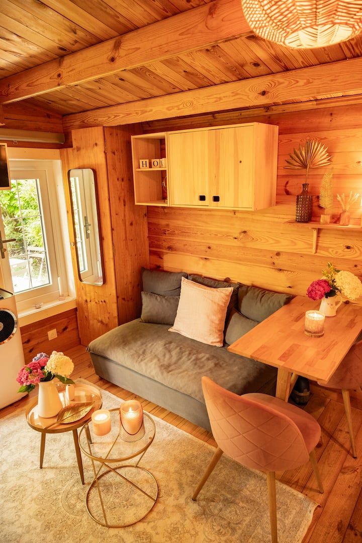 Lodge Avec Accès Piscine, Sauna Et Bain Norvégien