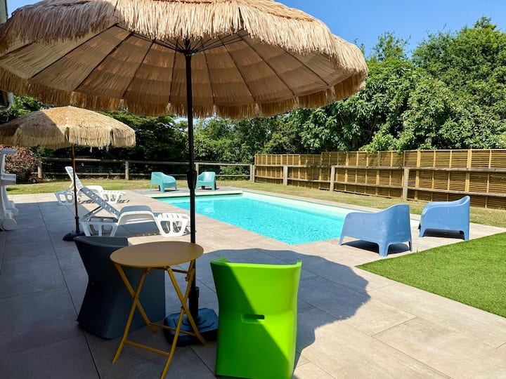 Le Charme De La Pierre, Confort Moderne, Piscine - Saint-Michel-Chef-Chef