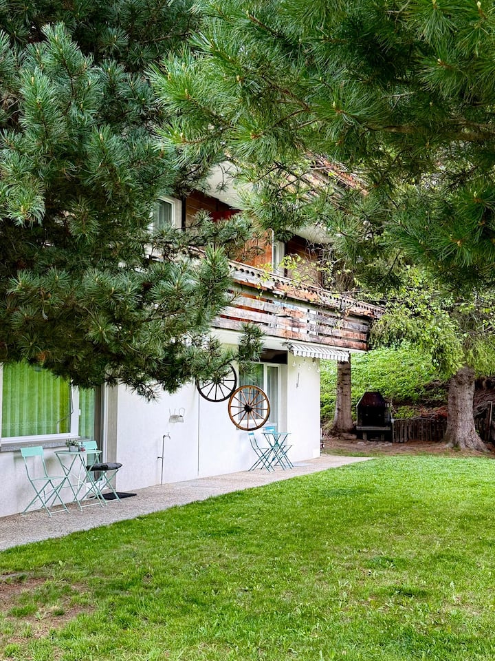 Hub 1 • Cozy Chalet Studio With Free Parking - Täsch