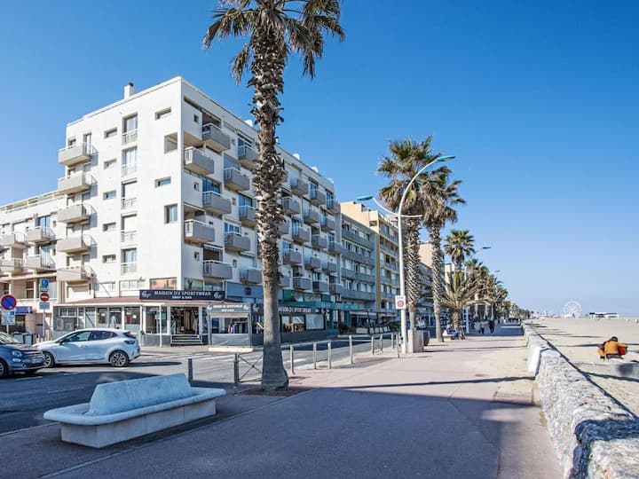 Appartement Cosy En Bord De Plage, Parking Wifi - Canet-en-Roussillon