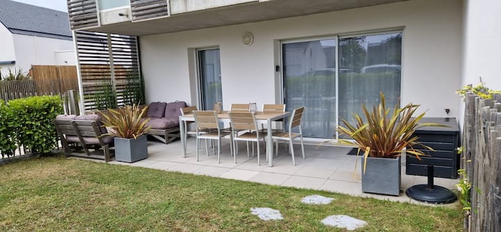 Appart Récent T3 En Rez-de-jardin, Plage à Pied - Carnac