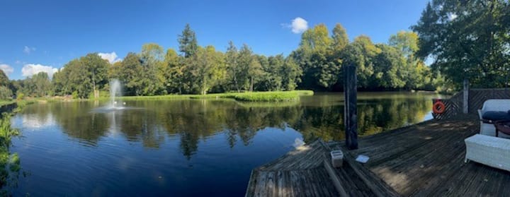 Barn Conversion With Lake View
And Carp Fishing - Wiltshire