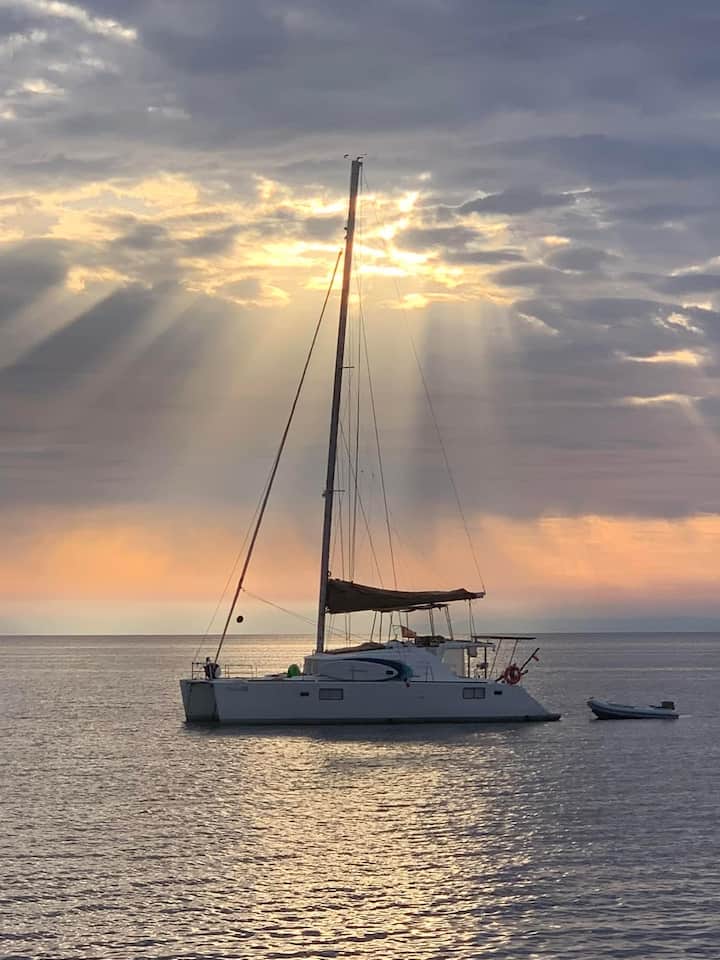 Superbe Catamaran à Porquerolles - Cata Kalistea - Île de Porquerolles