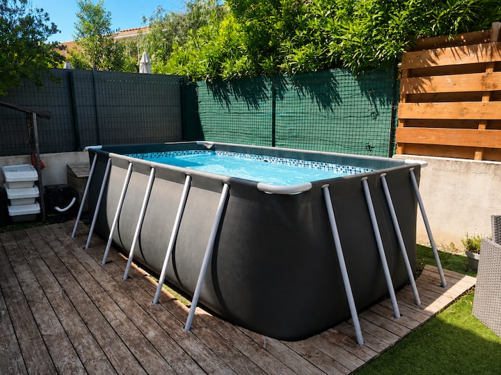 Villa Rosso - Piscine - Plage à 5 Min à Pied - La Seyne-sur-Mer