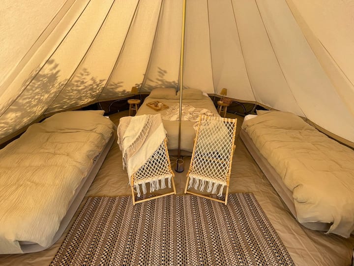 Tipi éQuipée En Pleine Nature - Lessines