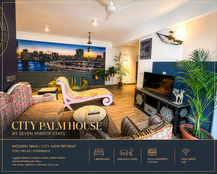 City Palm House ( Netflix + Fast Wi Fi ) - Jaipur