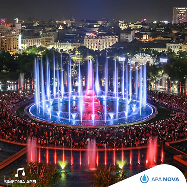 Symphony Of Water Fountains 3 Minutes Away - Bucarest