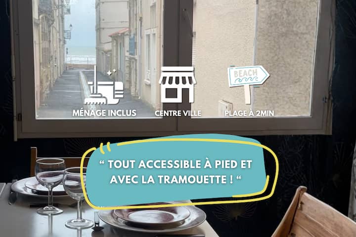 Le Colibri - Confort - 2/3pers - 100m Grande Plage - Les Sables-d'Olonne