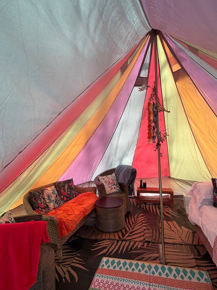 Bell Tent @ Crake Valley Holiday Park - Coniston