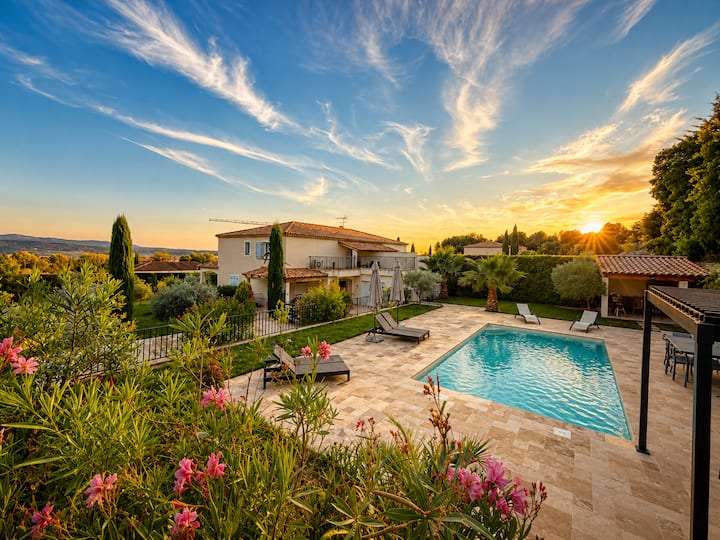 Luxueuse Villa Provençale Avec Vue Panoramique - Aix-en-Provence