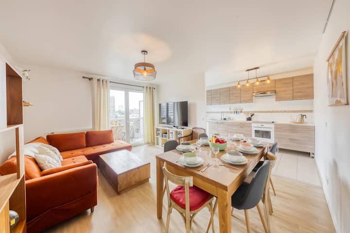 Vue Montmartre - Grand 3ch + Parking - Vincennes