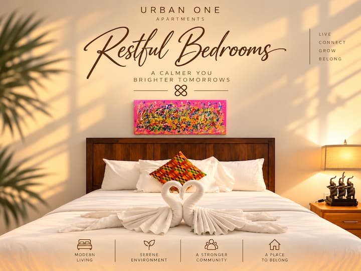 Urban One Bedroom Apt Huge 1.5 Bathroom - Krapa - Kumasi