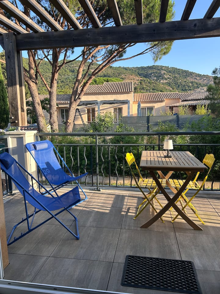 ÉCrin Vert - Appartement Provençal Avec Piscine. - Le Plan-de-la-Tour