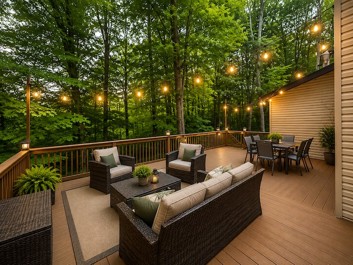 The Hideout Chalet | Hot Tub & Fire Pit - Waymart, PA