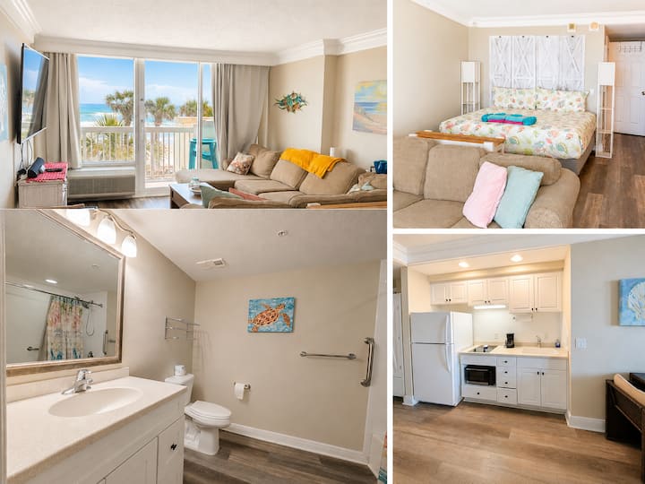 Ocean Front| King Bed| Pool View - Daytona Beach, FL