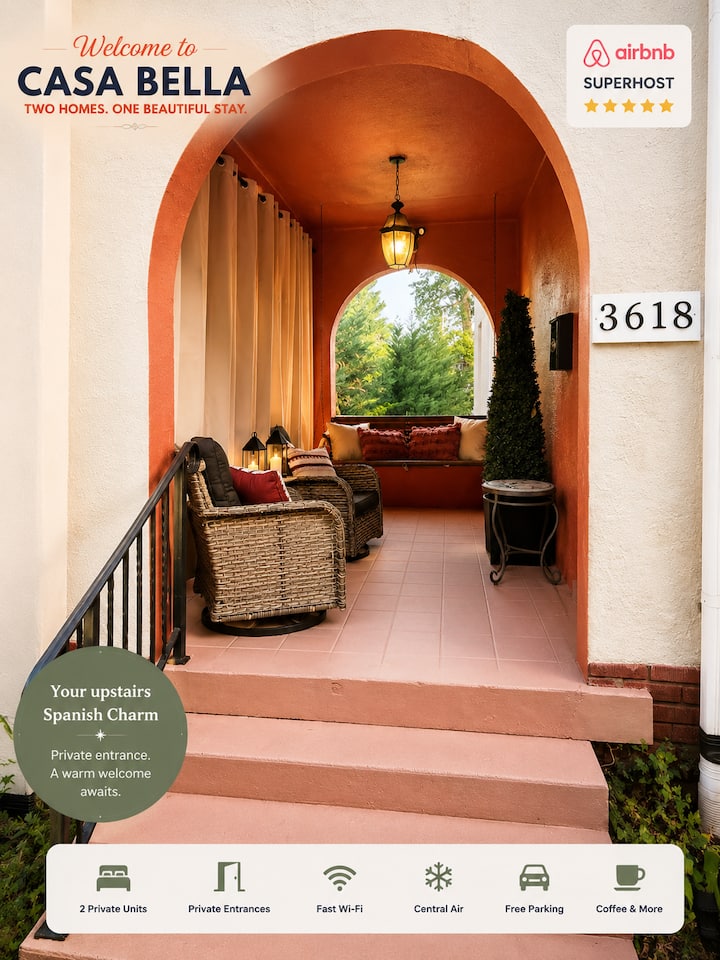 Chevy Chase 4br | Walk To Metro | Luxury Bedding - Washington D. C.