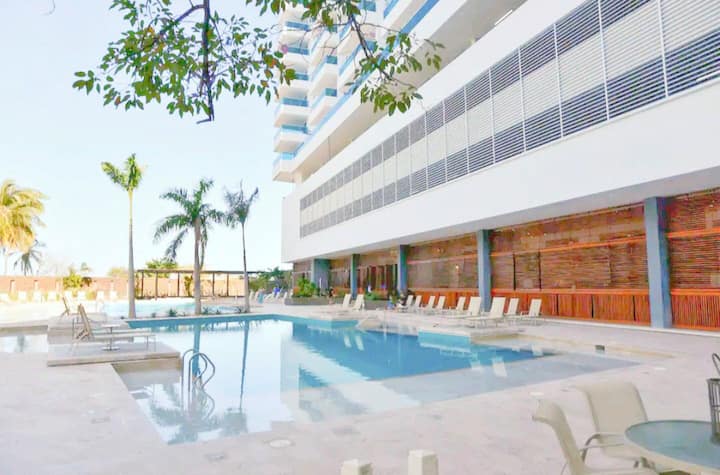 Apto "Tropical Dreams"/club De Playa/ Vista Al Mar - Santa Marta, Colombia