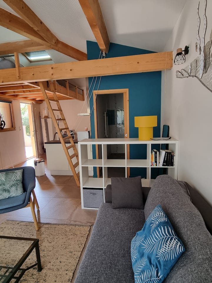 Studio Cosy, 2 Lits 160, Calme, Campagne Aixoise - Fuveau