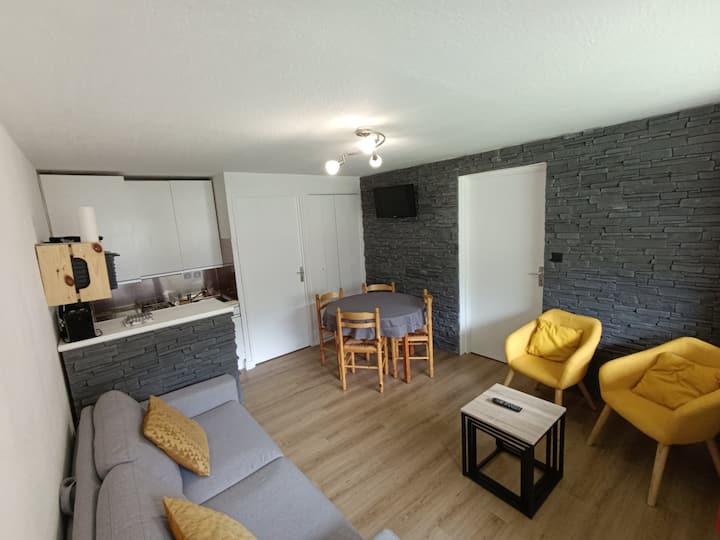 Appartement – 4 à 6 Personnes – 2 Pièces – 1 Chambre – 32 M2
Télévision – Balcon – Place De Parking Privée – Casier à Ski - Pic du Midi