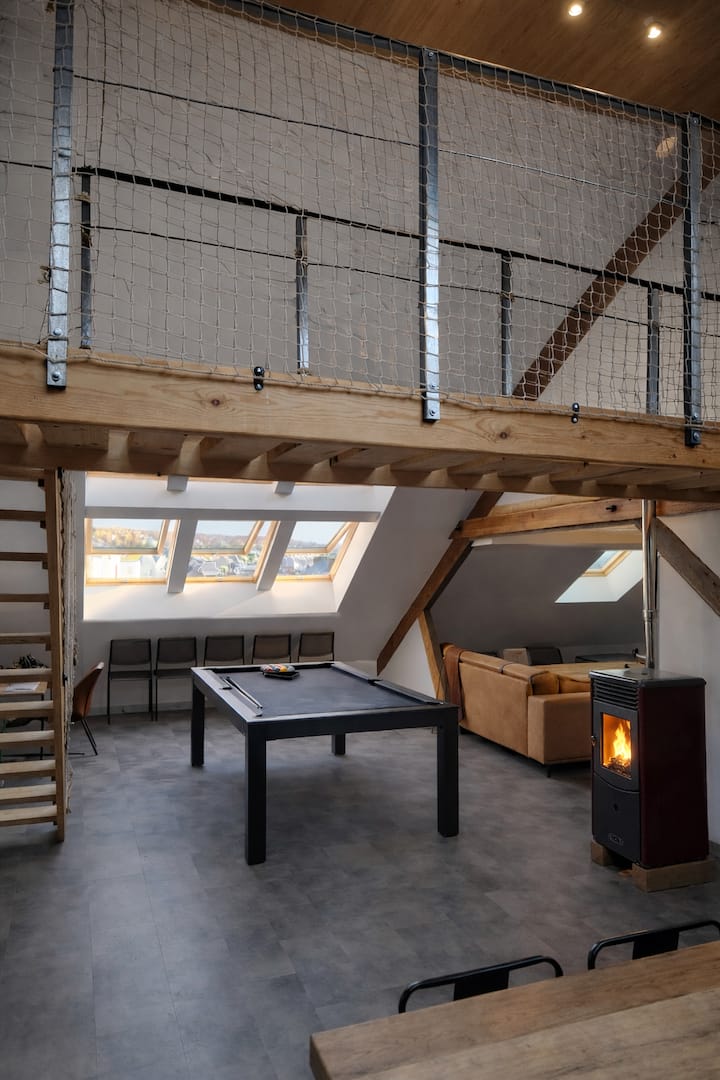 Grand Loft 3 Chambres Meublé De Tourisme 4* - Fécamp