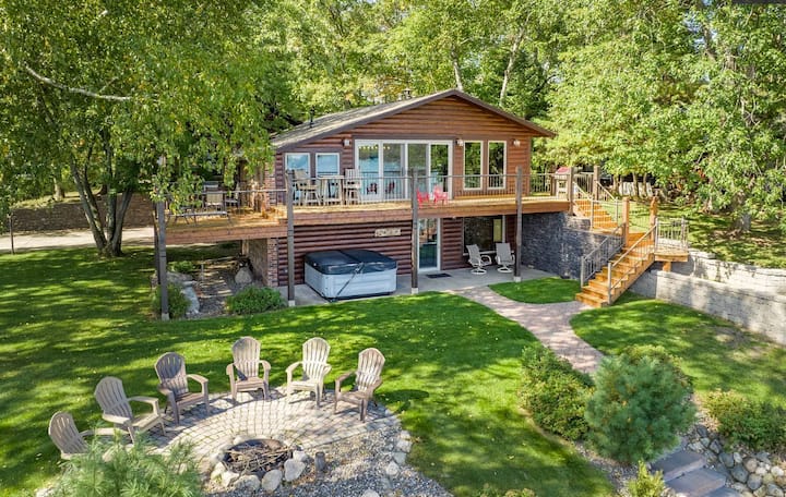 Dream Island Cabin W/ Hot Tub - Crosslake, MN