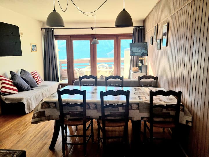 Appartement T3 Pour 8 Personnes Avec Terrasse - Orcières