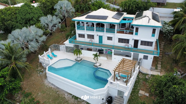 Azula Vista Usvi - Your Fortress Of Solitude Villa - St John, Virgin Islands