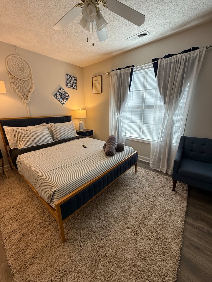 Cozy And Private ‘Blue’ Room - Jacksonville, NC