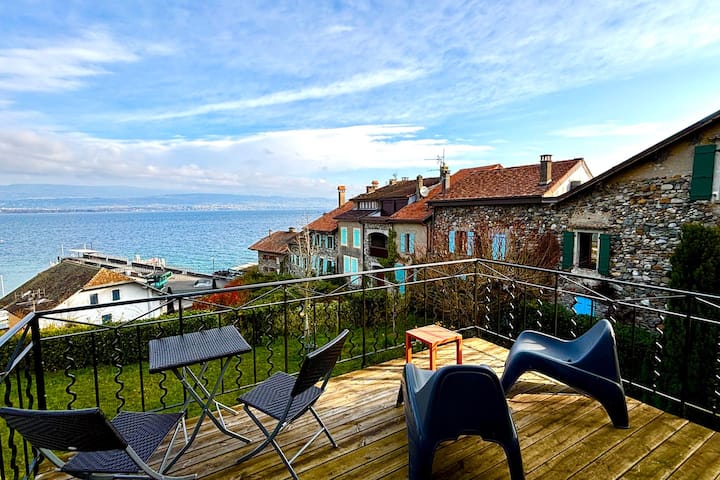 Studio "Lac" Terrasse Vue Lac · Parking Privé - Lake Geneva
