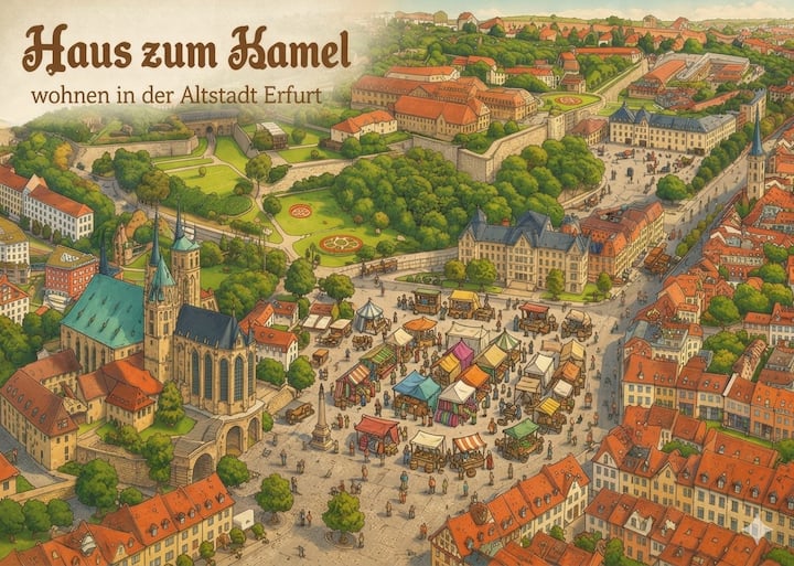 Altstadt Pur – Alles Wichtige Zu Fuß Erreichbar - Erfurt