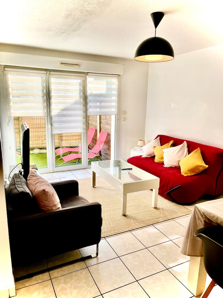 T2 42m2 Terrasse+parking Privé Résidence Sécurisé - Anglet