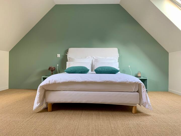 Chambre Spacieuse De 65 M2 Et Salle De Bain Privée - Hardelot-Plage