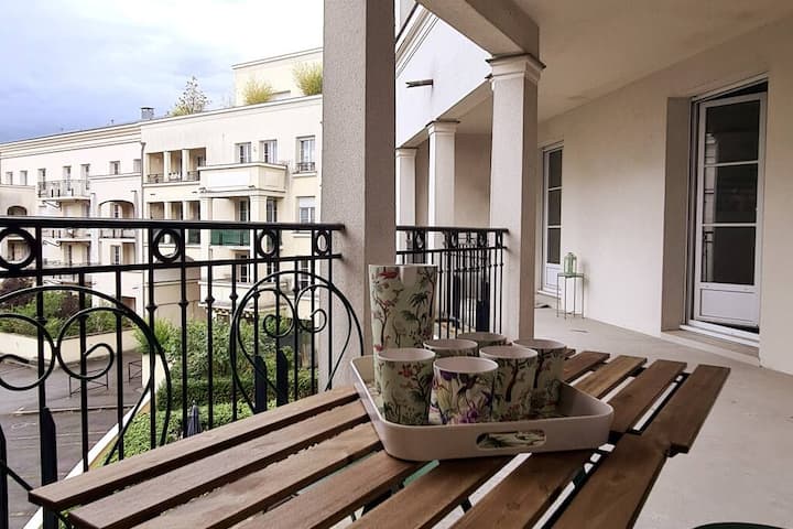 Magic Disney Terrasse, 2 Ch, Parking, 5 Min Parc - Meaux