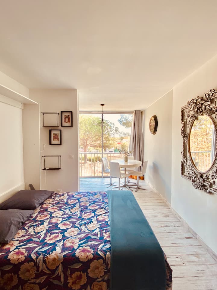 Cosy 2 Pièces Centre &Plages!parking,wifi,calme - Sète