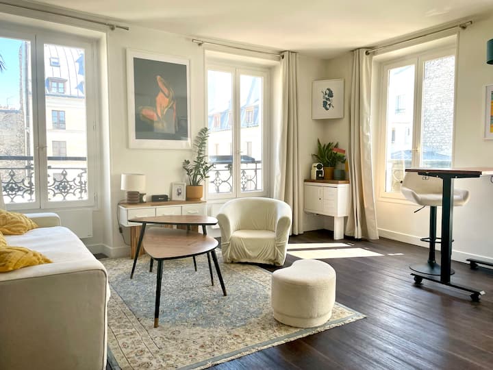 Appartement Calme Et Lumineux - Paris Centre - Paris