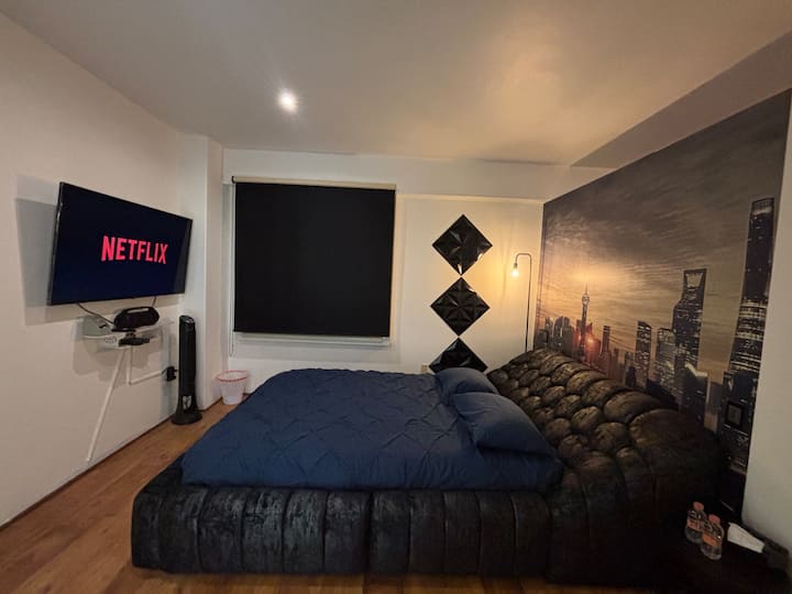 Moderno Loft Con Futbolito, Y Excelente Ubicación - Ciudad de México