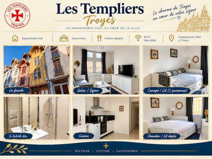 Studio 145 Turenne Les Templiers - Troyes