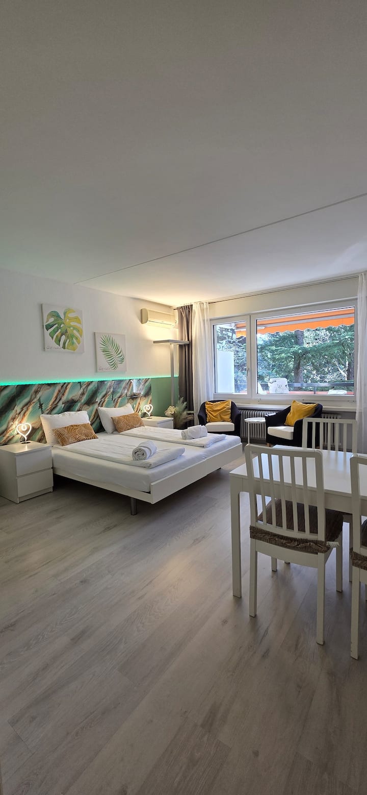 Residenza Lago Di Lugano-vista Giardino - 루가노